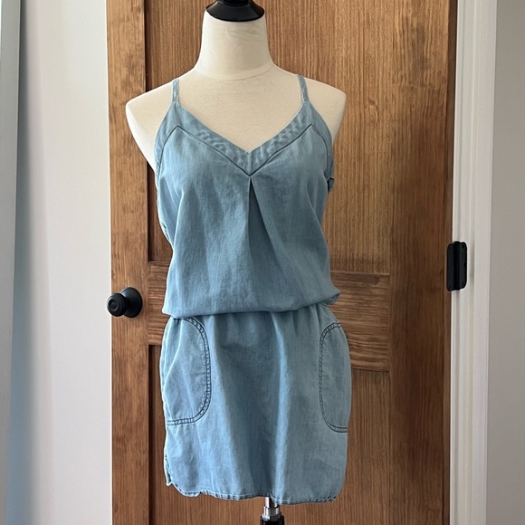 Ag Adriano Goldschmied | Dresses | Ag Denim Mini Summer Dress Medium ...